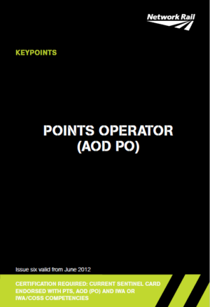 Network Rail Keypoint Cards - Role Group
